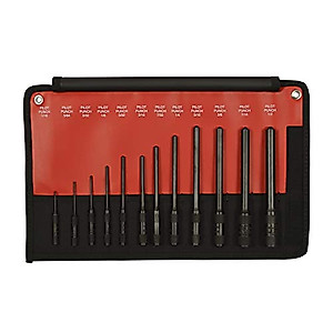 Mayhew 62254 Pro Pilot Punch Kit, 12-Piece