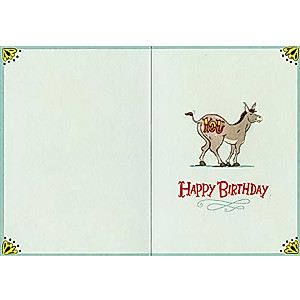 Designer Greetings Tattoo of You Funny/Humorous Risque Birthday Card