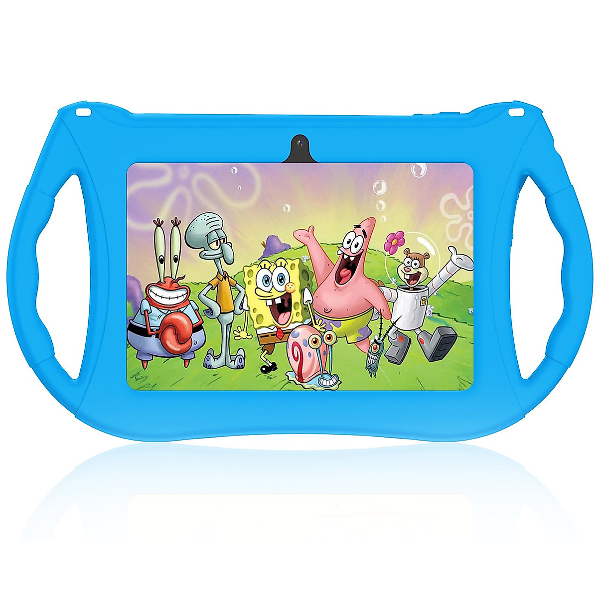 RliyOliy Kids Tablet, 7 inch Android 12 Tablet for Kids, 3GB RAM 32GB ROM Toddler Tablet with Bluetooth, WiFi, GMS, Parental Control, Dual Camera, Educational, Games(Blue)