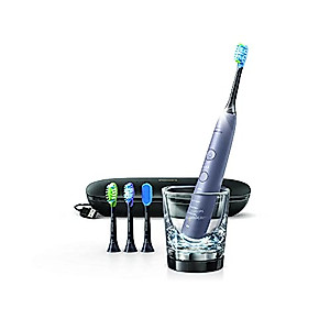 Philips Sonicare DiamondClean Smart 9500 Rechargeable Electric Power Toothbrush, Grey, HX9924/41