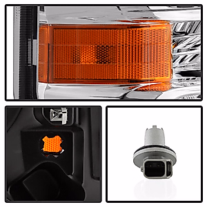 ACANII - For [Non-Sealed Beam] 2008-2014 Ford E150 E250 Van 08-21 E350 E450 Super Duty Headlight Headlamp Passenger Side