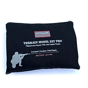 LETHALIFE Terrain Model Kit PRO, Plastic Pieces - Platoon and Squad TMK, Army