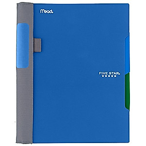 Five Star Advance Spiral Notebooks, 2 Subject, College Ruled Paper, 100 Sheets, 9-1/2" x 6", Assorted Colors, 6 Pack (38642)