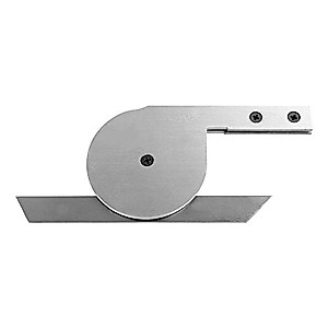 360 Degree Universal Bevel Protractor Angle Finder with Magnifying Glass for Internal And External Angle Measurement