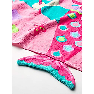 Stephen Joseph girls HOODED TOWEL, Mermaid, 46 X24 US