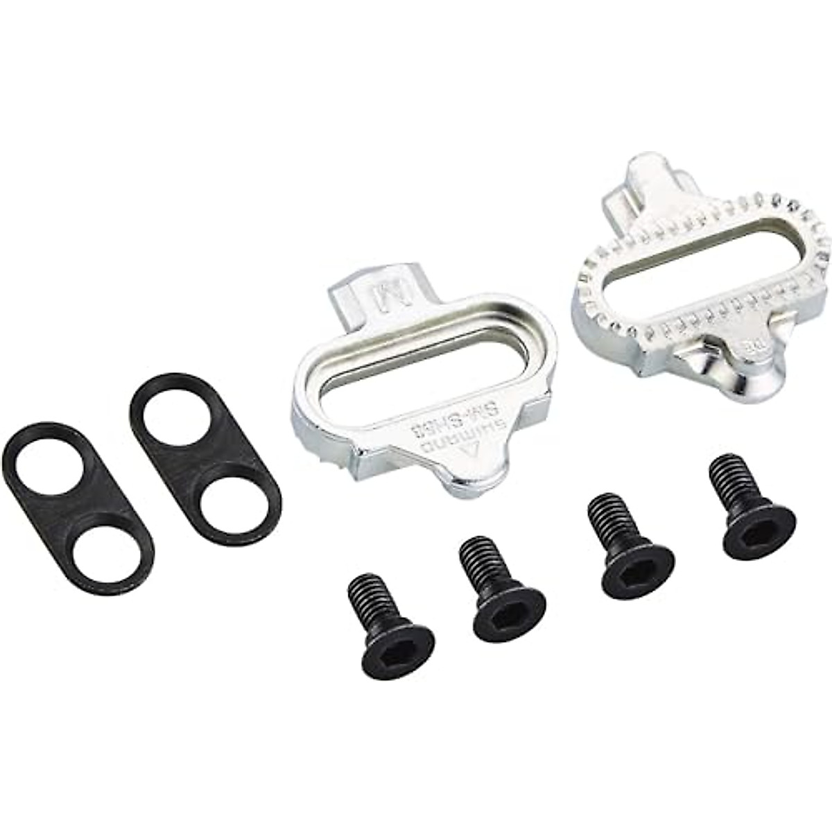 Shimano Cycling Spares Road SPD pded500 Pedals, Multicolor, One Size, Black