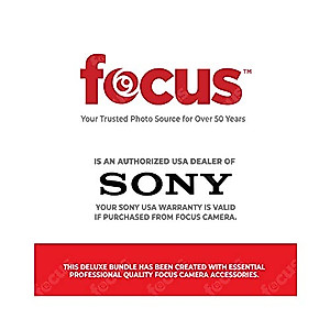 Sony Alpha a7II Mirrorless Digital Camera (Body Only) Bundle with FE 50mm f/1.8 Lens, Photo Software Suite, Memory Card Carrying Case, Battery (2-Pack) and Dual Charger for Sony NP-FW50 (6 Items)