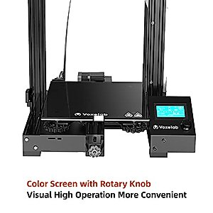 Voxelab Aquila C2 3D Printer with Improved Alloy Frame Structure,UL Certified Power Supply,Removable Build Surface Plate, Fully Open Source and Resume Printing Function,Printing Size 8.66x8.66x9.84in