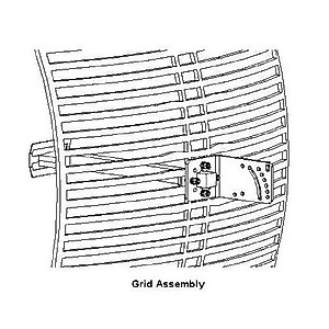 Alfa Weatherproof 2.4GHz 24dBi High Performance Die Cast Reflector Grid Wireless LAN Antenna - For 802.11b,g,N Wireless Wi-Fi
