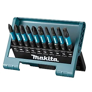 Makita E-12011 10 Piece Impact Black Bit Set