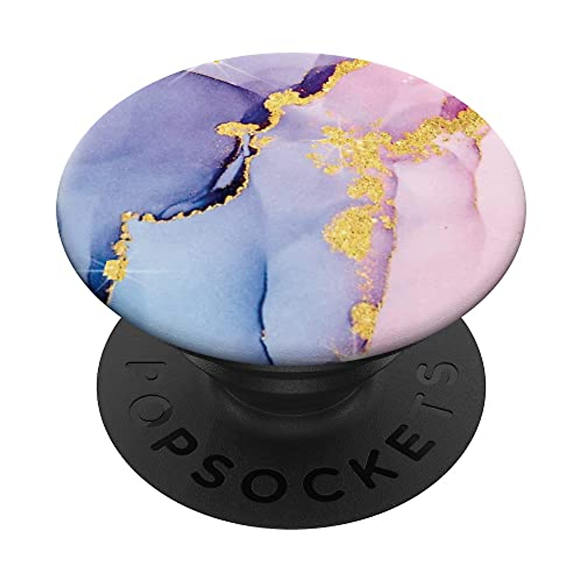 Light Pink Blue Abstract Illustration Pattern Phone Popper PopSockets Swappable PopGrip