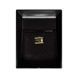 Grip Tight Tools PT1 Heavy Duty Plastic Paint Tray with Legs, 11" x 14", Black