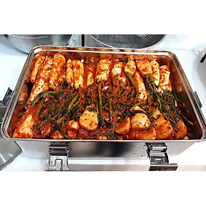 Greenkeeps All Stainless Steel Storage Airtight Food Container with Lid (11.5L (389 Oz))