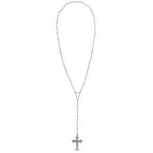 Blessed Plush Lamb 8.5 inches with Rosary Set for First Communion, Christening, Baby Rosary Baptism Gifts for Girl, Baptism Gifts for Boys Rosary for Kids