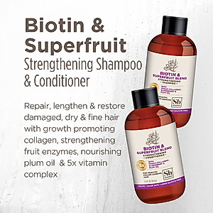 Soapbox Biotin Shampoo, Travel Size Biotin & Collagen Super Fruit, Bulk 24 Pack Travel Toiletries, | Volumizing & Repairing Shampoo to Promote Hair Growth, Strength, 24-Pack, 3.3 oz Each
