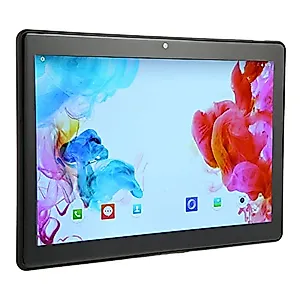 Tablet PC, Dual Cameras 1280x800 Resolution 100240V 10.1in Tablet RAM 4GB ROM 64GB for Android9.0 for Work (US Plug)
