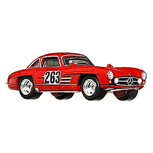 Hot Wheels Car Culture Circuit Legend, Premium 1:64 Scale Die-Cast Mercedes 300 SL, Collectable Vehicle