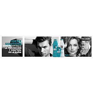 Recamier Professional Salon In +Pro Fortex Hair Loss control Shampoo, Conditioner and Treatment Bundle - 3 Piece kit