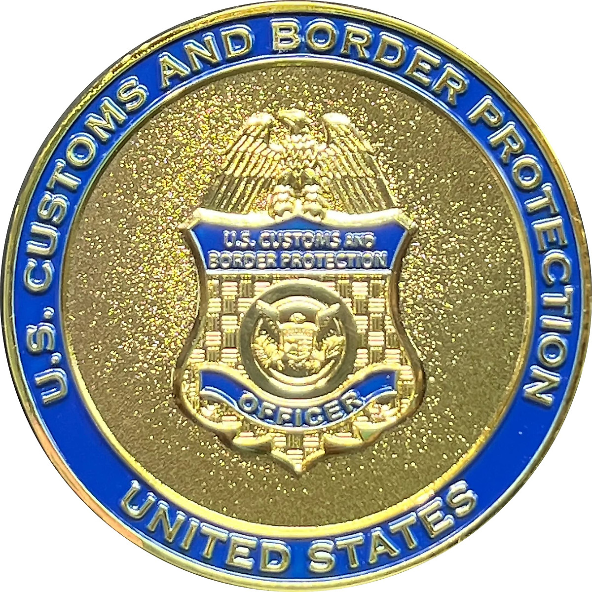 BL17-020 CBP and Canadian Border Services Agency CBSA US Canada Joint Operations Challenge Coin