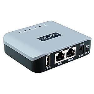 Quxas 2.4G Wireless Network Print Server,1 Port USB Print Server(LP-N110W)