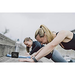 JBL - GO3 Portable Waterproof Wireless Speaker - Black (Renewed)