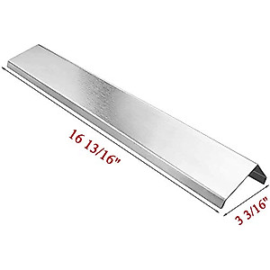 Grill Replacement Parts for Brinkmann 810-3821-S, 810-6340-S, 810-3820-S, 810-3821-F, Grill Heat Plate Tent, Grill Burner Tube for Brinkman Gas Grills, Brinkmann Grill Replacement Parts 810-3821-S