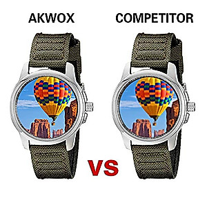 (Pack of 4) Tempered Glass Screen Protector for Citizen BM8180-03E, Akwox [0.3mm 2.5D High Definition 9H] Premium Clear Screen Protector for Citizen BM8180-03E