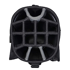 Callaway Golf 2021 Chev 14 Cart Bag , BLACK/WHITE/CHARCOAL