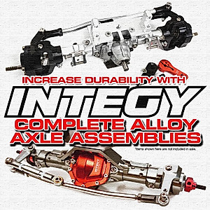 Integy RC Upgrades for Axial, 12mm Hex Wheel (4) Hub 8mm Thick for Axial 1/10 Wraith 2.2-inch & RR10 Bomber 4WD