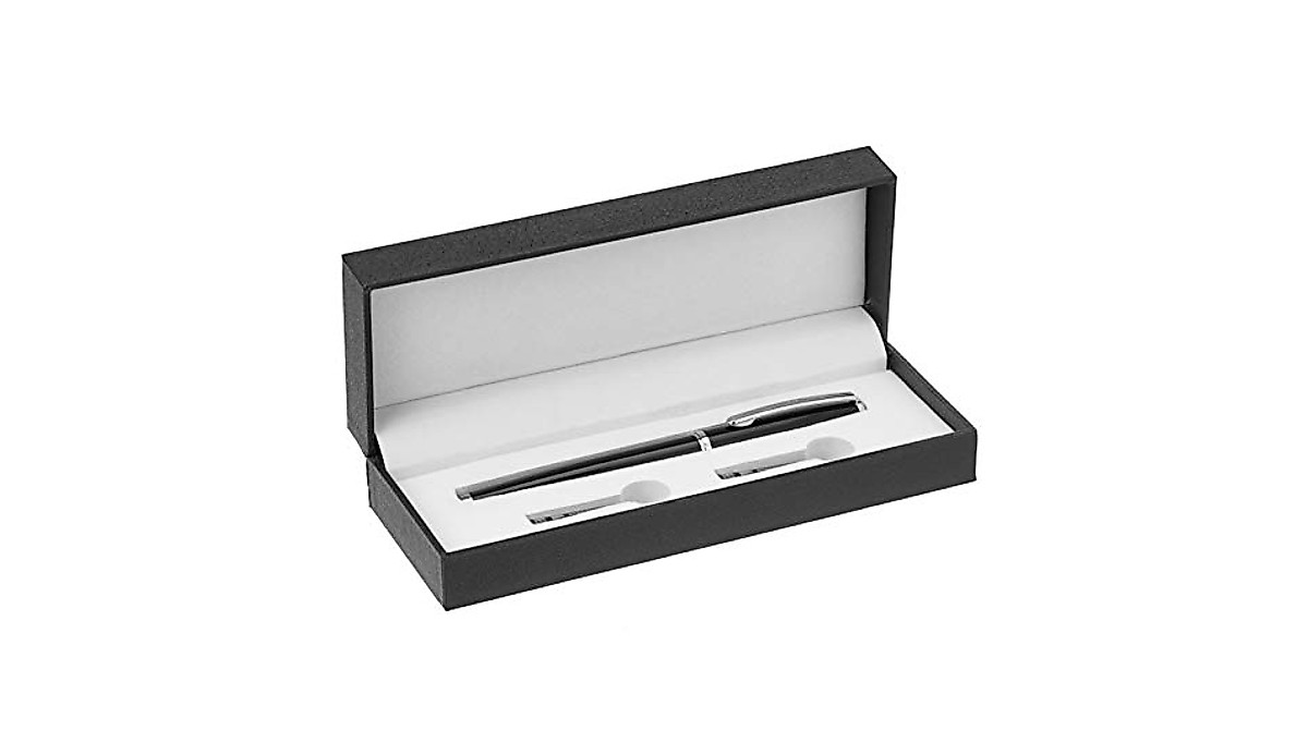 Amazon Basics Fountain Pen with 2 Cartridges | Smooth Writing & Gift Idea