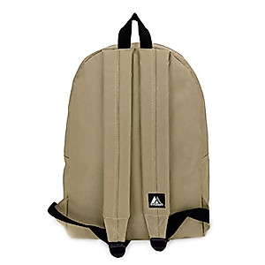 Everest Luggage Basic Backpack, Khaki, Medium
