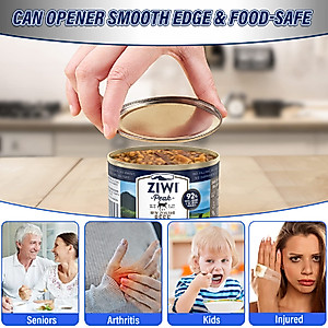 Duyiho Rechargeable Electric Can Opener, Removable and Replaceable Blade, Smooth Edge, Automatic Can Opener for Kitchen Arthritis and Seniors, Best Kitchen Gadget for Almost Size Can…