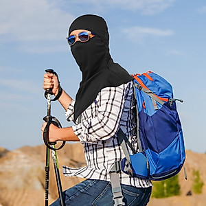 AIWOLU Balaclava Full Face Mask Summer for Sun Protection Breathable Long Neck Covers for Men Women Cycling Fishing…