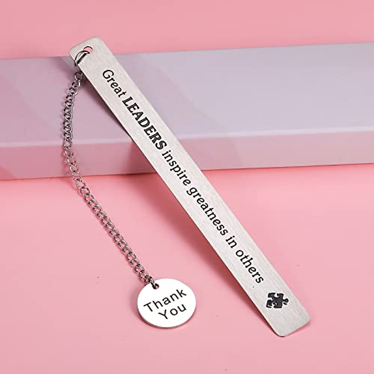 Boss Gifts for Christmas Stocking Stuffers Bookmark Leader Boss Lady Employee Appreciation Thank You Gifts for Mentor Manager Supervisor Farewell Gift for Coworker Retirement Promotion Birthday