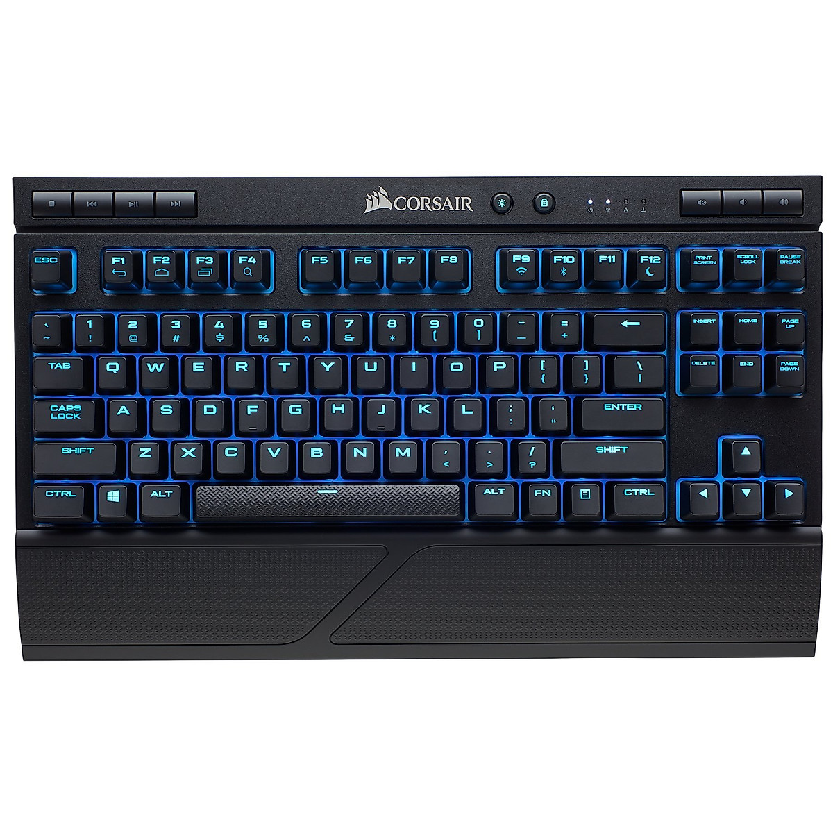 Corsair K63 Wireless Special Edition Mechanical Gaming Keyboard, backlit Ice Blue LED, Cherry MX Red - Quiet & Linear