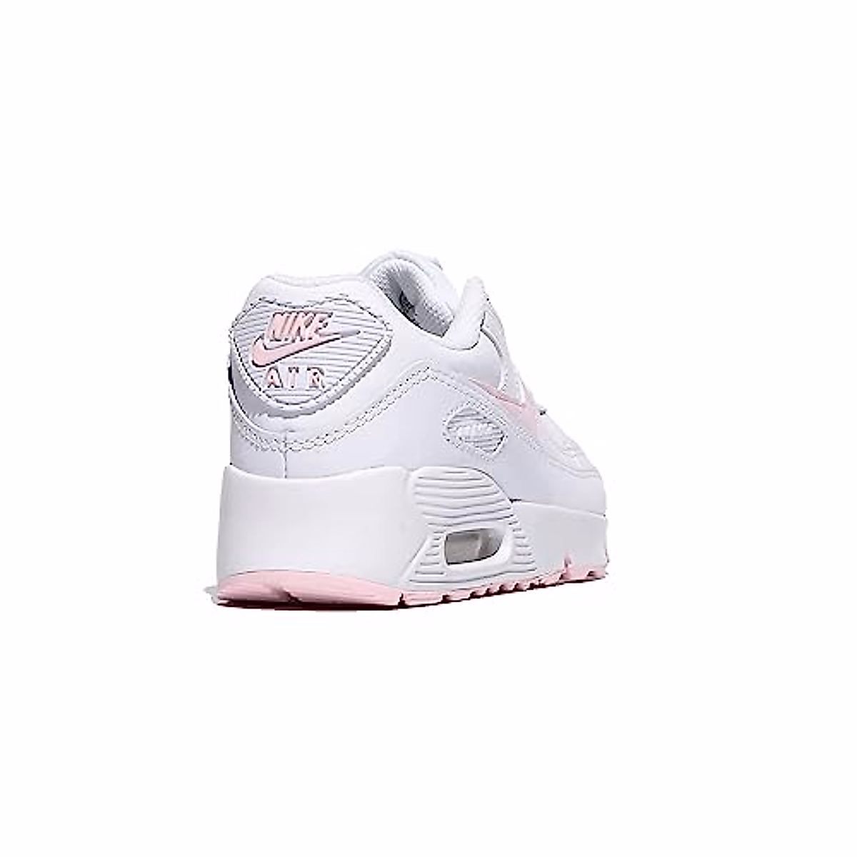 Nike Air Max 90 LTR White/Pink Foam-White-White (CD6867 121) - 12.5
