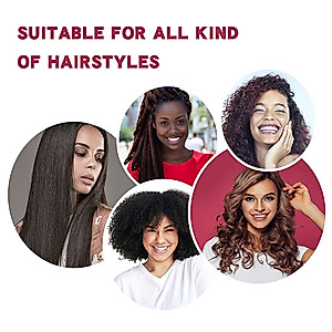 2PCS Braid Bonnet for Black Women Long Satin Hair Bonnet for Sleeping Single Layer Foldable Sleep Cap with Button Teal + Rose Flower