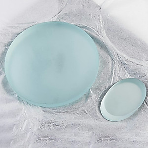 Yamix D203F1600 Reflector Primary Mirror and Secondary Mirror, 203mm Diameter 1600mm Focal Length Primary Mirror, 35mm Diameter Secondary Mirror, DIY Astronomical Telescope Mirror Kit