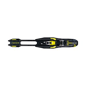 FISCHER Unisex Adults Race Classic Step-in Tool Free IFP High-Performance Nordic Cross Country (XC) Black/Yellow Bindings