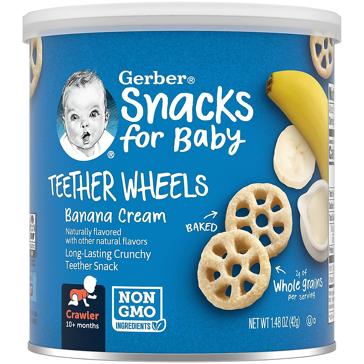Gerber Graduates Waffle Wheels - Banana Cream