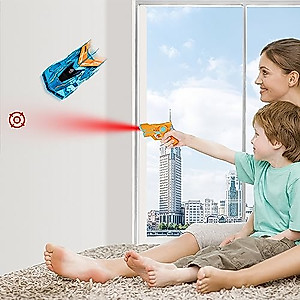 Budvibe Infrared Guided Wall Climbing RC Blue Racing Car Kids Toys,Watch It Drive on The Walls,5-13 Year Old Best Birthday Xmas Gift for Boys for Kid