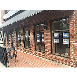 A4 Double Side Window Display Real Estate -Led Window Sign Acrylic Menu Light Box Sign for Office Restaurant Store Backlit Advertising Display(3 pcs/series)