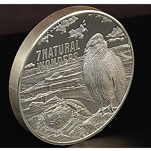 2021 DE 7 Natural Wonders PowerCoin Grand Canyon 3 Oz Silver Coin 20$ Palau 2021 Proof