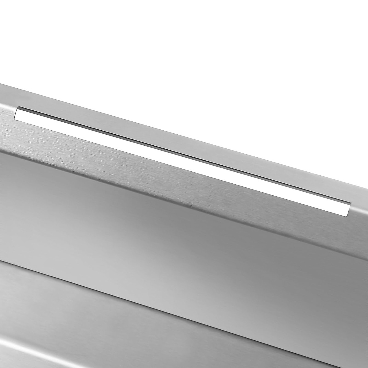 Commercial Stainless Steel Sink, 1 Compartment Kitchen Sinks, Utility Sink with Large Drain Bowl and Faucet, Standing Utility Sink for Garage, Restaurant, Kitchen 47.2"x23.6"x31.5"