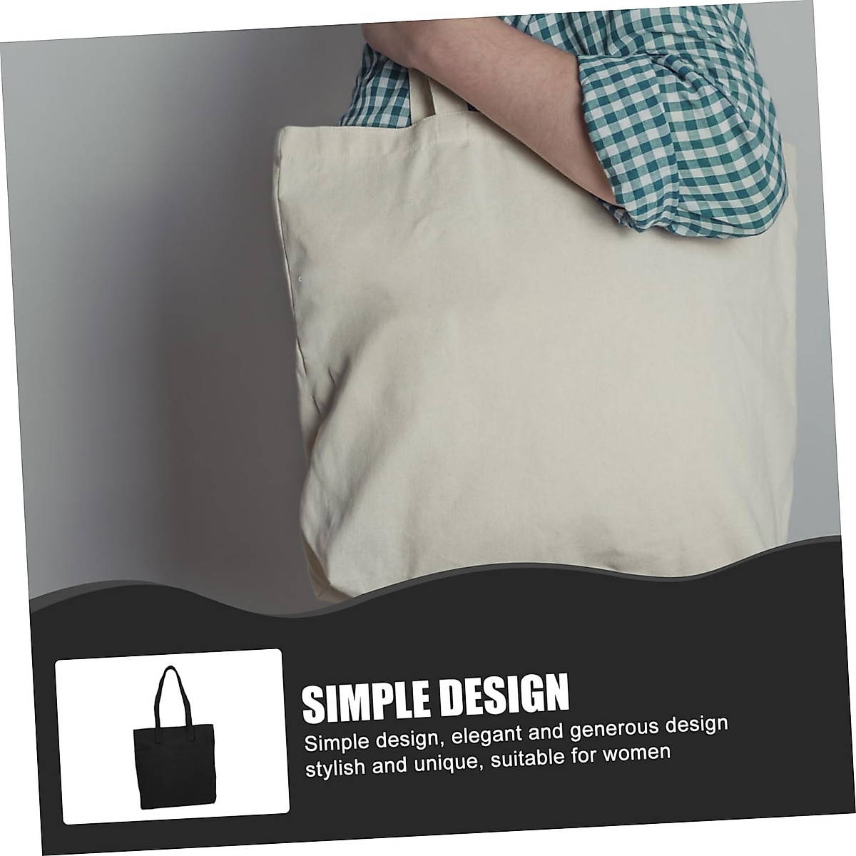 Shoulder Bags Ladies Hand Bags White Favor Bags Women's Crossbody Bag Women Tote Purse Tote Bag Reusable Grocery Bags Large Handbag Storage Bag Single-shoulder Bag Travel Canvas