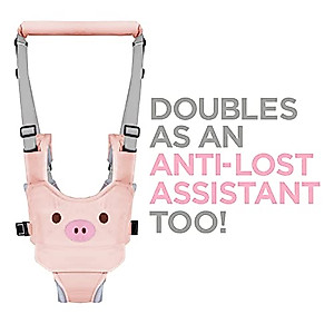 Watolt Baby Walking Harness - Handheld Kids Walker Helper - Toddler Infant Walker Harness Assistant Belt - Help Baby Walk - Child Learning Walk Support Assist Trainer Tool - for 7-24 Month Old