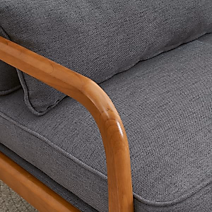 Waiting Room Chair Guest Chair Conference Room Chair Office Guest Chair Reception Accent Single Sofa Chair Seat Office Executive Side Chair Dark Grey