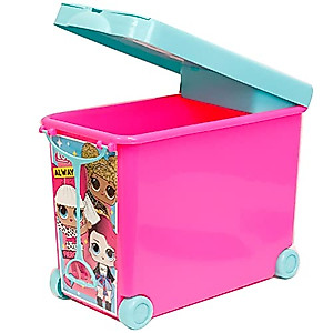 L.O.L. Surprise!: Store It All Case - Tara Toys, Wheeled Doll Storage & Carrying Case