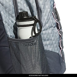 adidas Excel 6 Backpack, BOS Mini Monogram Grey-Grey Two/Orchid Fusion Purple, One Size