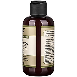 Brisk Beard Grooming Shampoo, Tea Tree & Cedarwood, 5.1 Oz